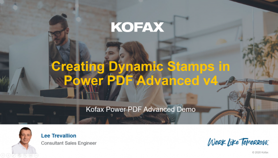 Creating Dynamic Stamps In Kofax Power PDF Advanced Creating Dynamic Stamps In Kofax Power PDF Advanced